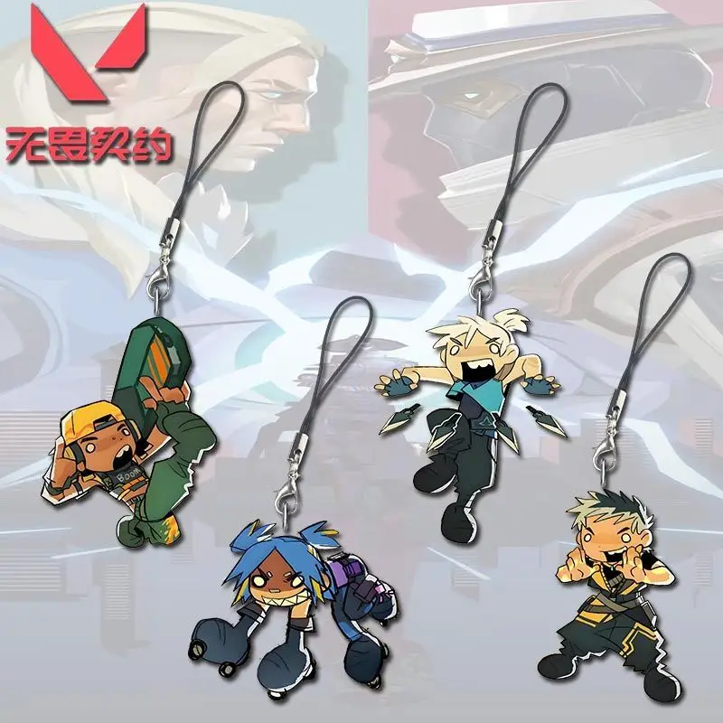 VALORANT Anime Mobile Phone Lanyard Diy Creative Accesorios for Phone ...
