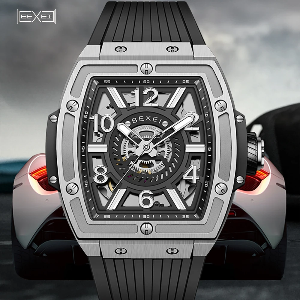BEXEI-9138-watch-for-men-automatic-mechanical-luminous-skeleton ...