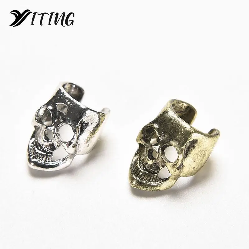 New-Fashion-Gothic-Fashion-Punk-Vintage-Skull-Ear-Cuff-Wrap-Clip-on ...