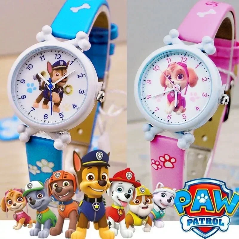 Paw-Patrol-Kids-Watch-Cartoon-Skye-Chase-Marshall-Everest-Figure ...