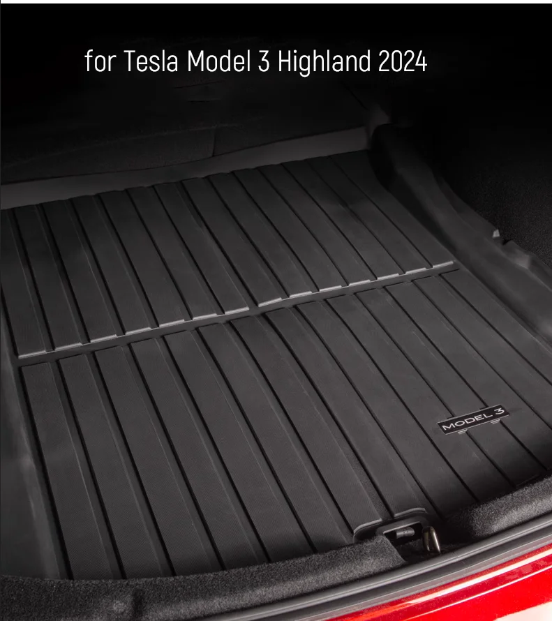 Trunk-Mats-For-Tesla-Model-3-Highland-2024-All-Weather-Thicken-Flexi ...
