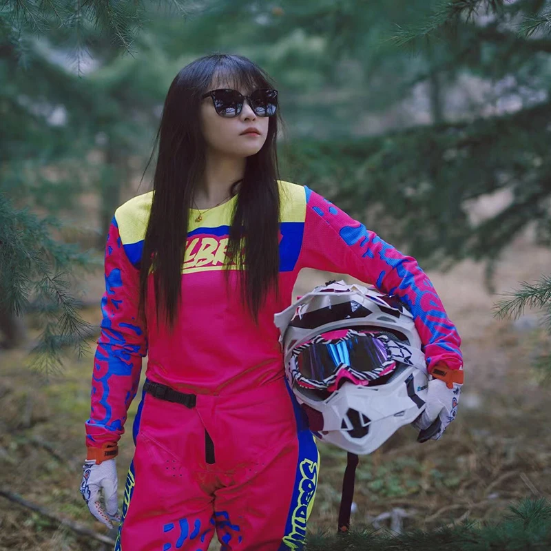 Pink Motocross Bike