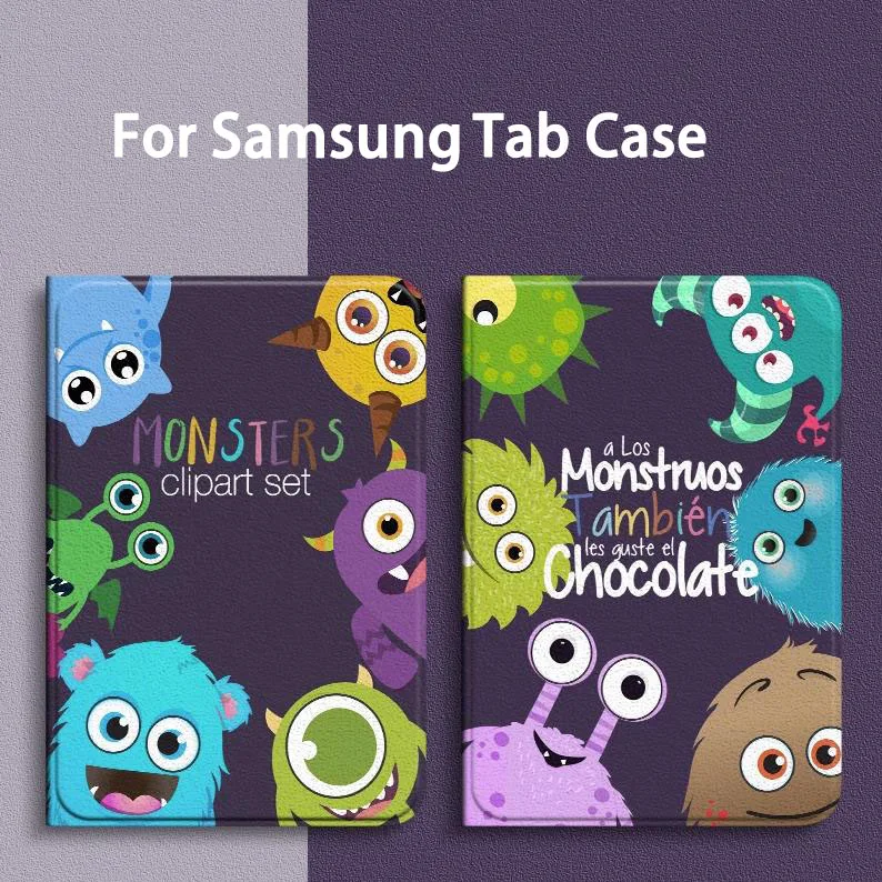 Cartoon-Monsters-University-Case-For-Samsung-Galaxy-Tab-S8-Plus-S7-FE ...