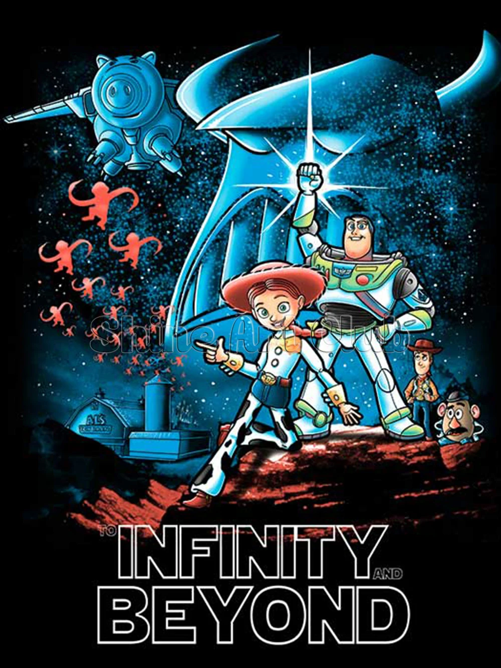 Buzz Lightyear Drawing To Infinity And Beyond