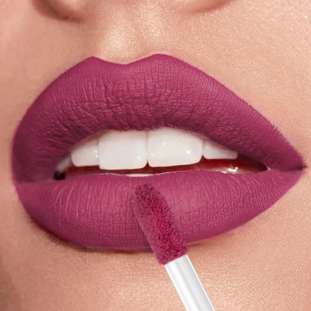 Brillo-de-labios-de-terciopelo-mate-de-12-colores-l-piz-labial-l-quido ...