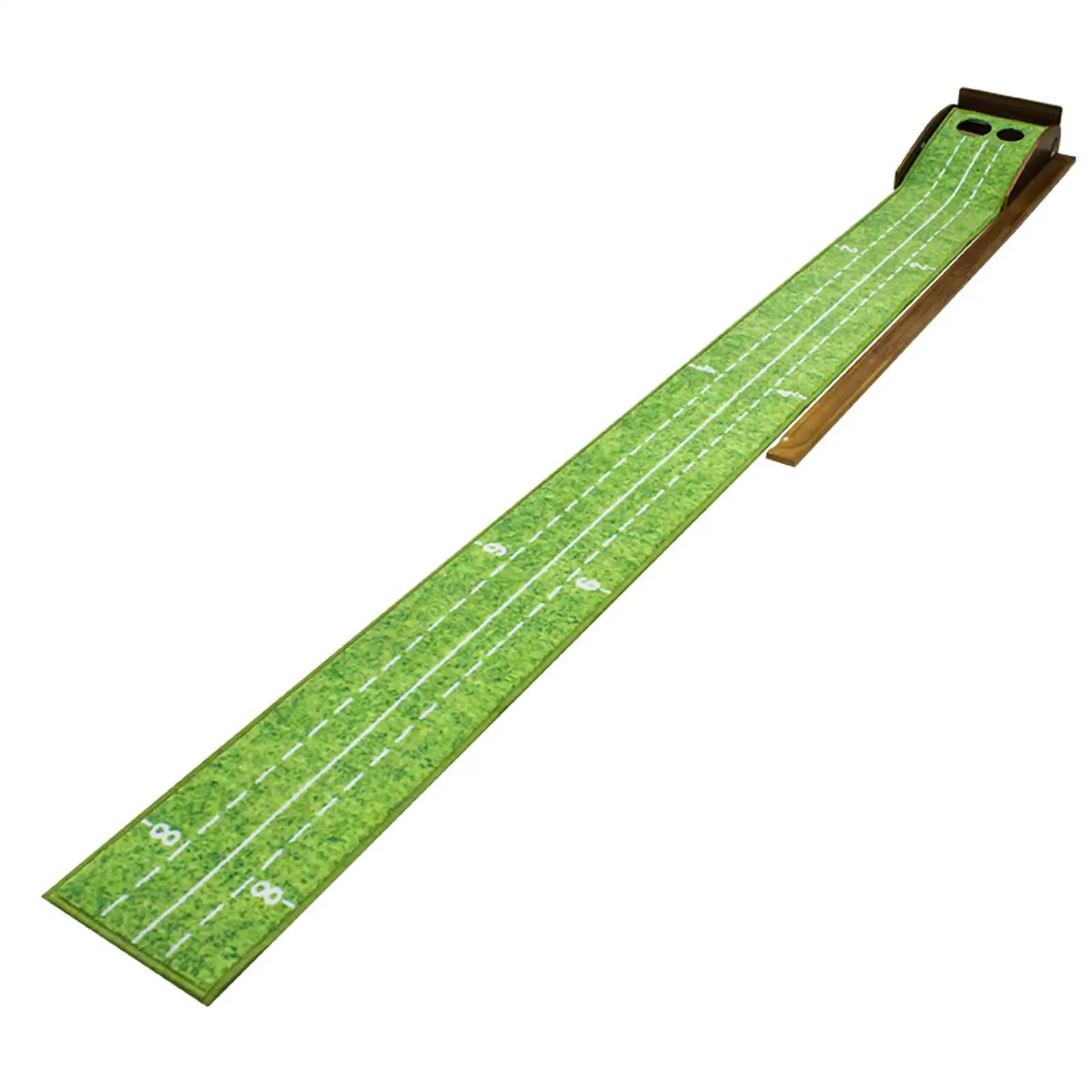 Golf Putting Mat Practice Mat 2 Holes Beginners Portable Golfer Gift ...