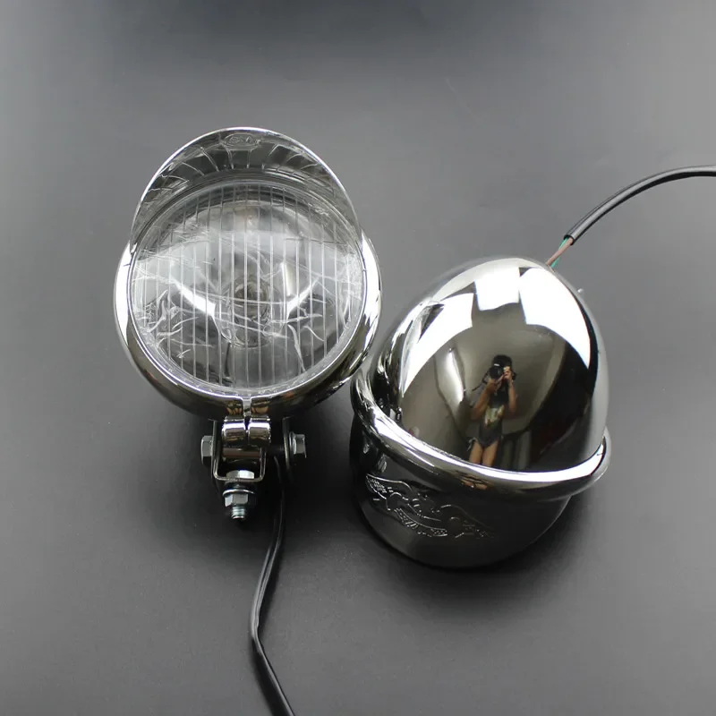 12v-Motorcycle-Bulb-Spot-Light-Headlight-Fog-Driving-Lamp-Custom ...