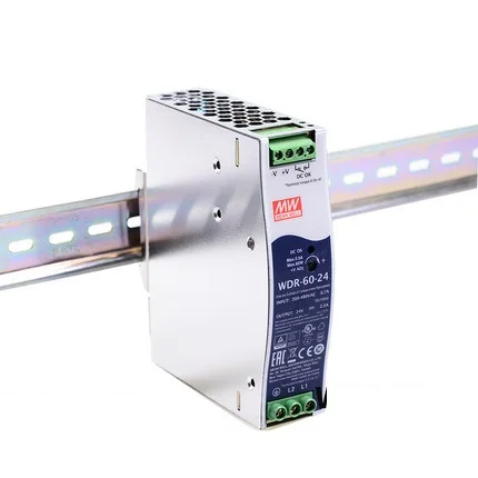 MEAN-WELL-WDR-60-5-5-12-24-48-60W-ultra-wide-input-industrial-guideway ...