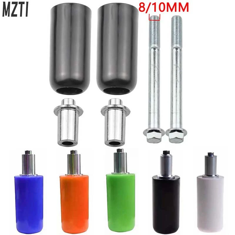 New 1Set 8/10MM Universal Large Motorcycle Frame Sliders Anti Crash ...