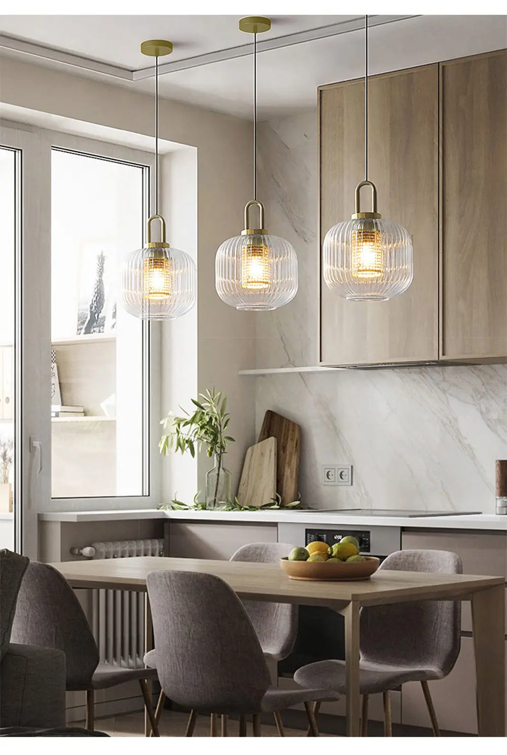St Pauls Nordic LED Glass Pendant – NYRALONDON