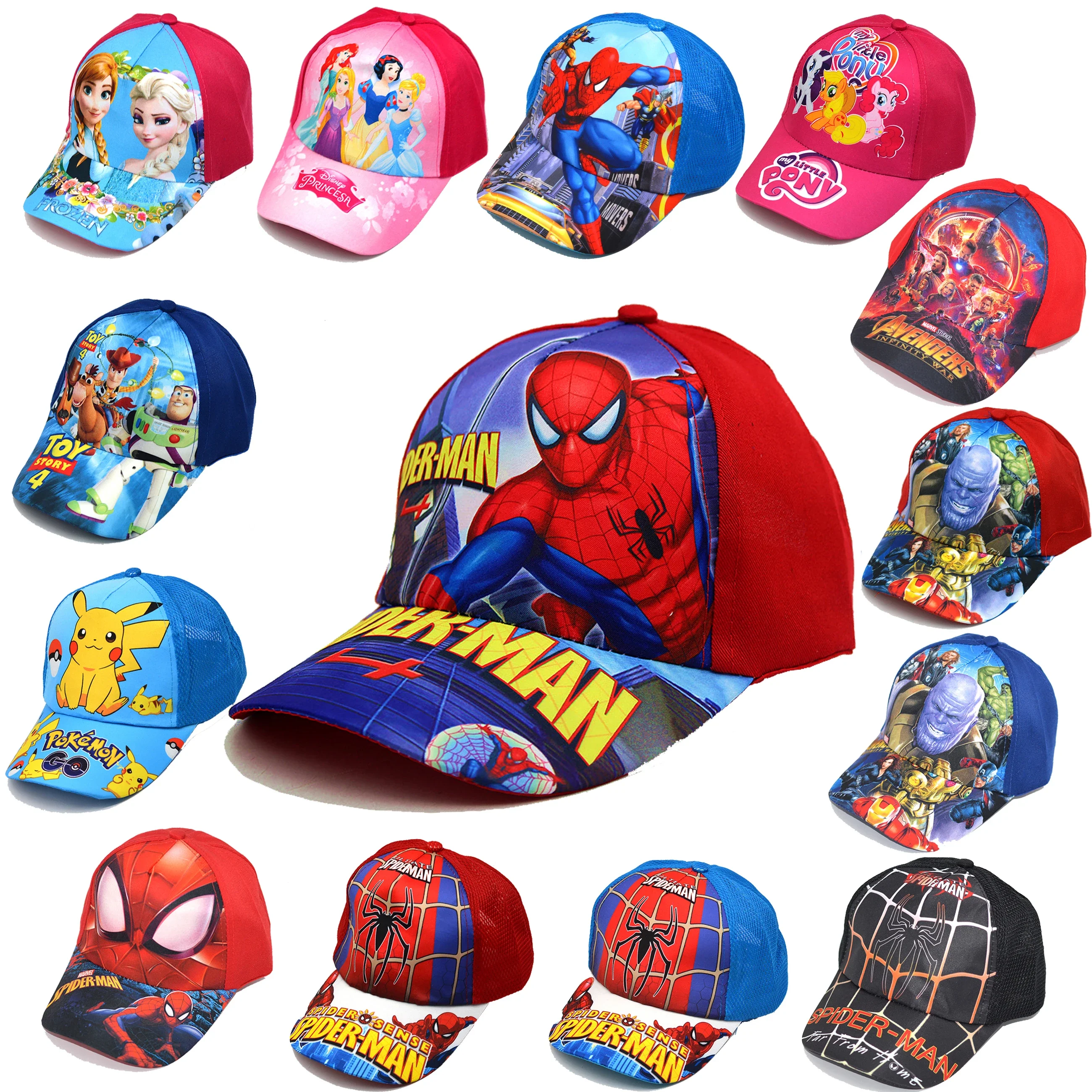 New-Disney-Anime-Frozen-Mickey-Mouse-Kids-Brand-Hat-Boy-Girl-Travel ...