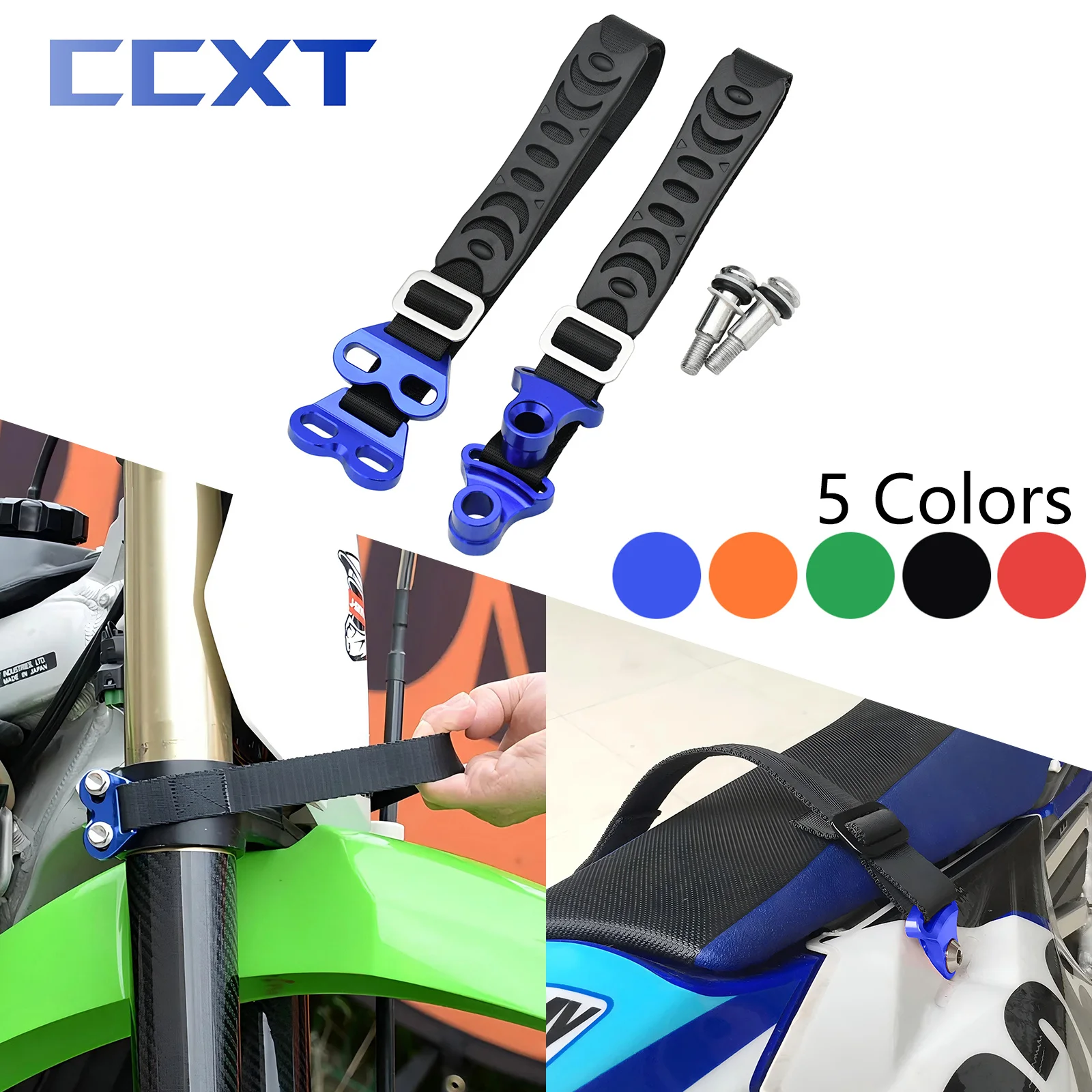 Motocycle-CNC-Front-Rear-Rescue-Pull-Strap-Sling-Belt-For-Honda-KTM ...