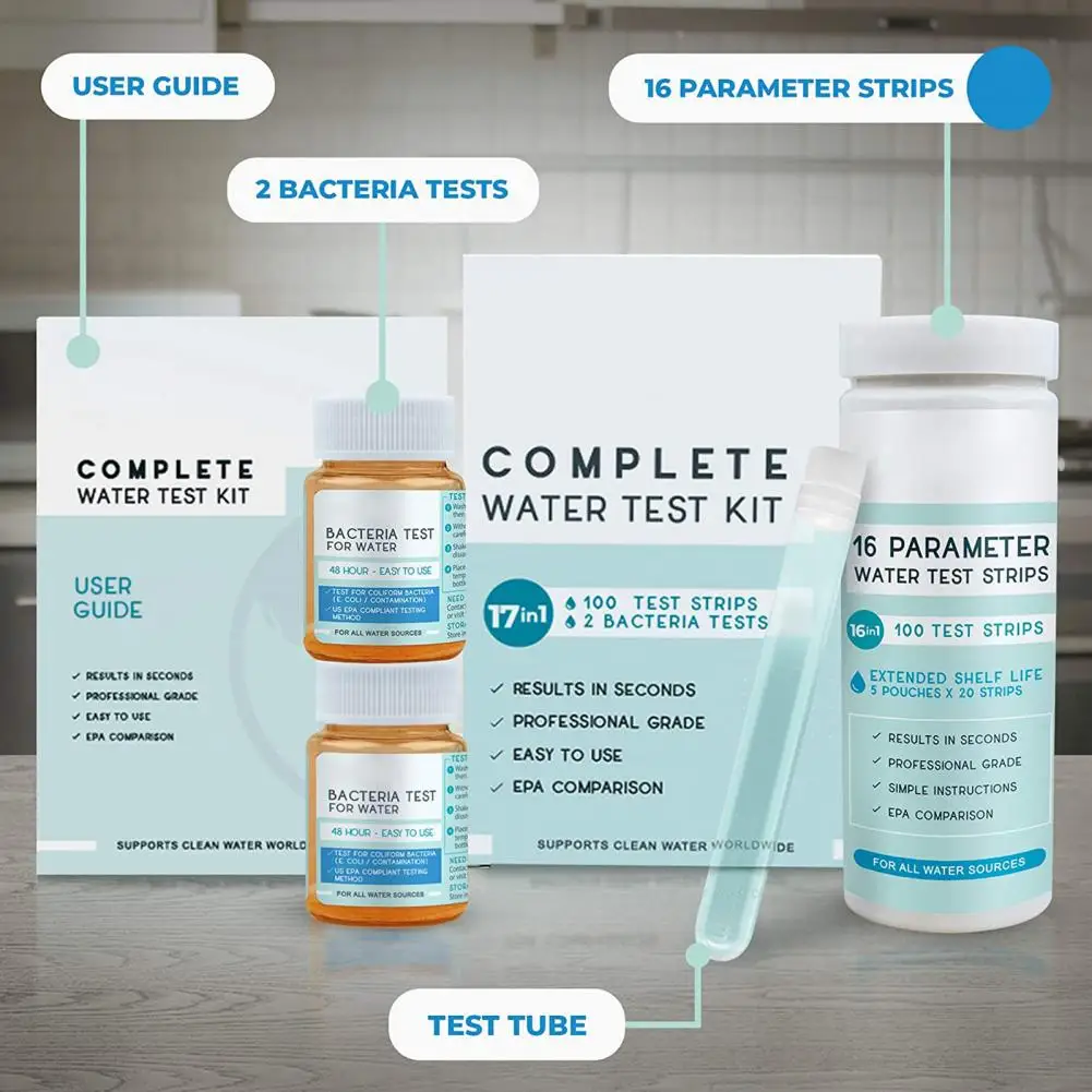1-Set-Water-Testing-Reagents-17-in-1-Test-Paper-Residual-Chlorine ...