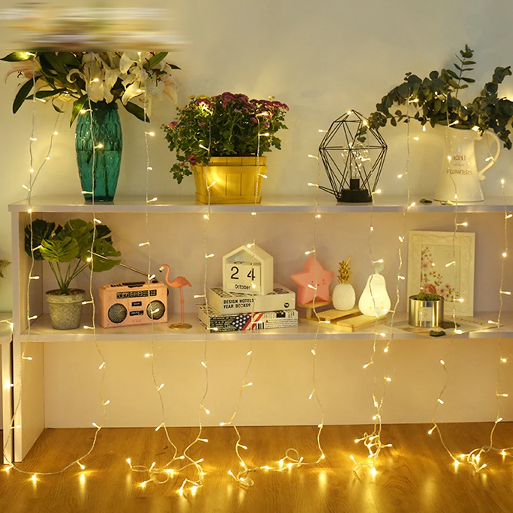 2M-3M-5M-10M-Led-Lights-Chain-Copper-Wire-USB-Or-Battery-Powered-led ...