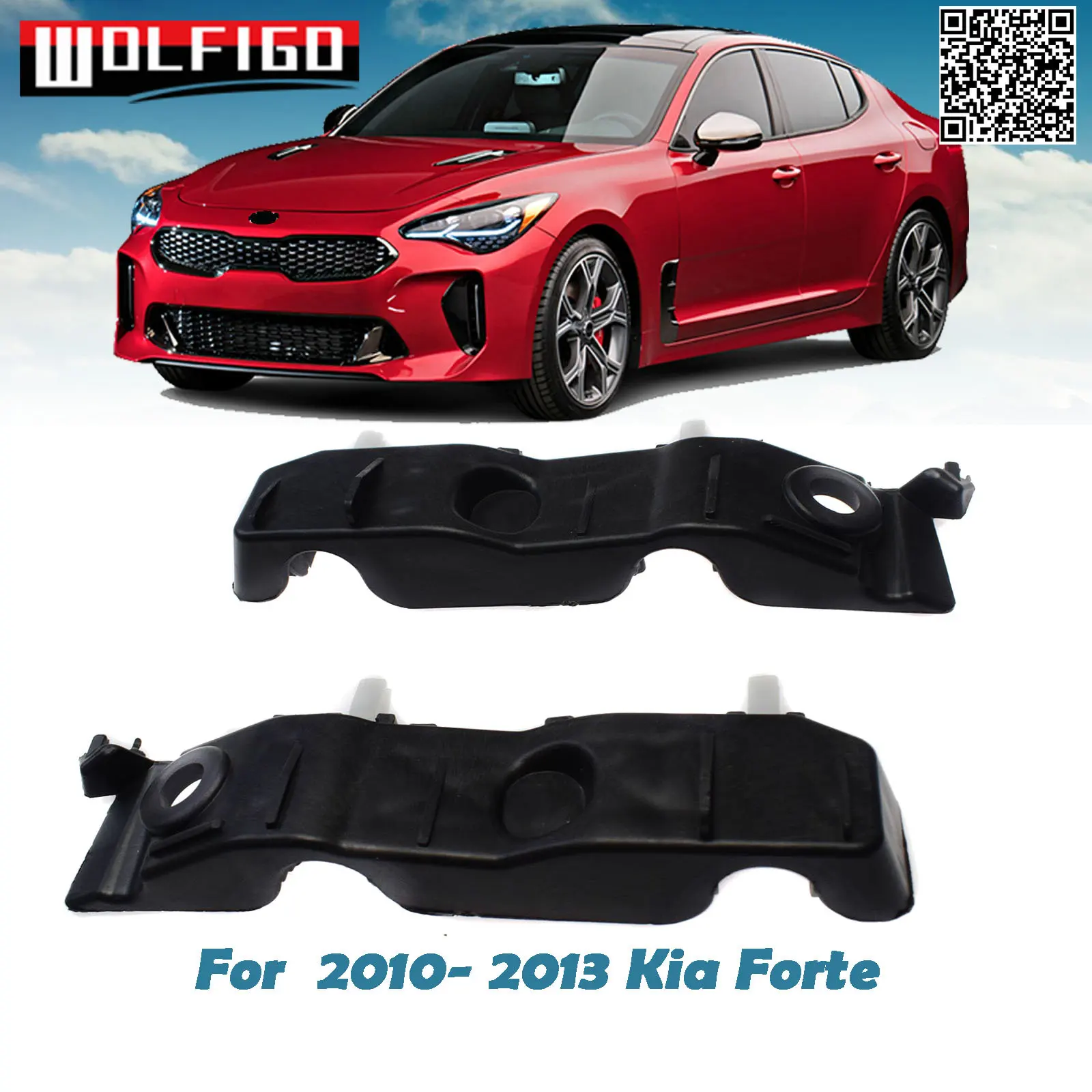 Soporte de retenedor de parachoques delantero para Kia Forte, para 2010 ...