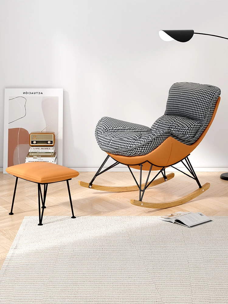 Household-Rocking-Chair-Nordic-Balcony-Living-Room-Casual-Chair-Lobster ...
