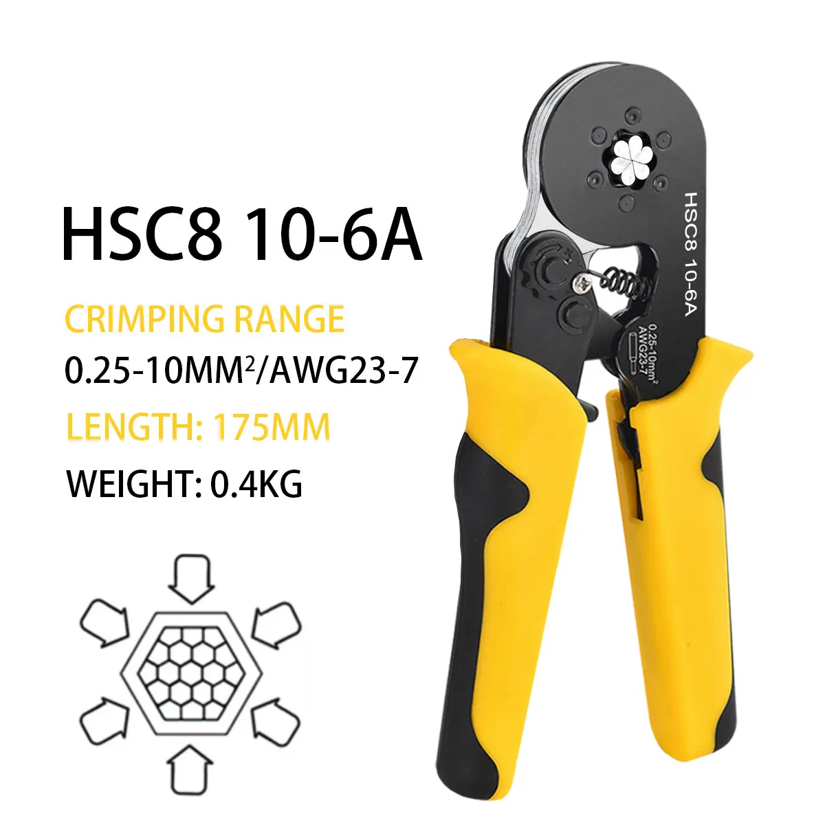Hsc8-Series-Tube-Terminals-Crimper-Pliers-Wire-Ferrule-Crimping-Tools-0 ...