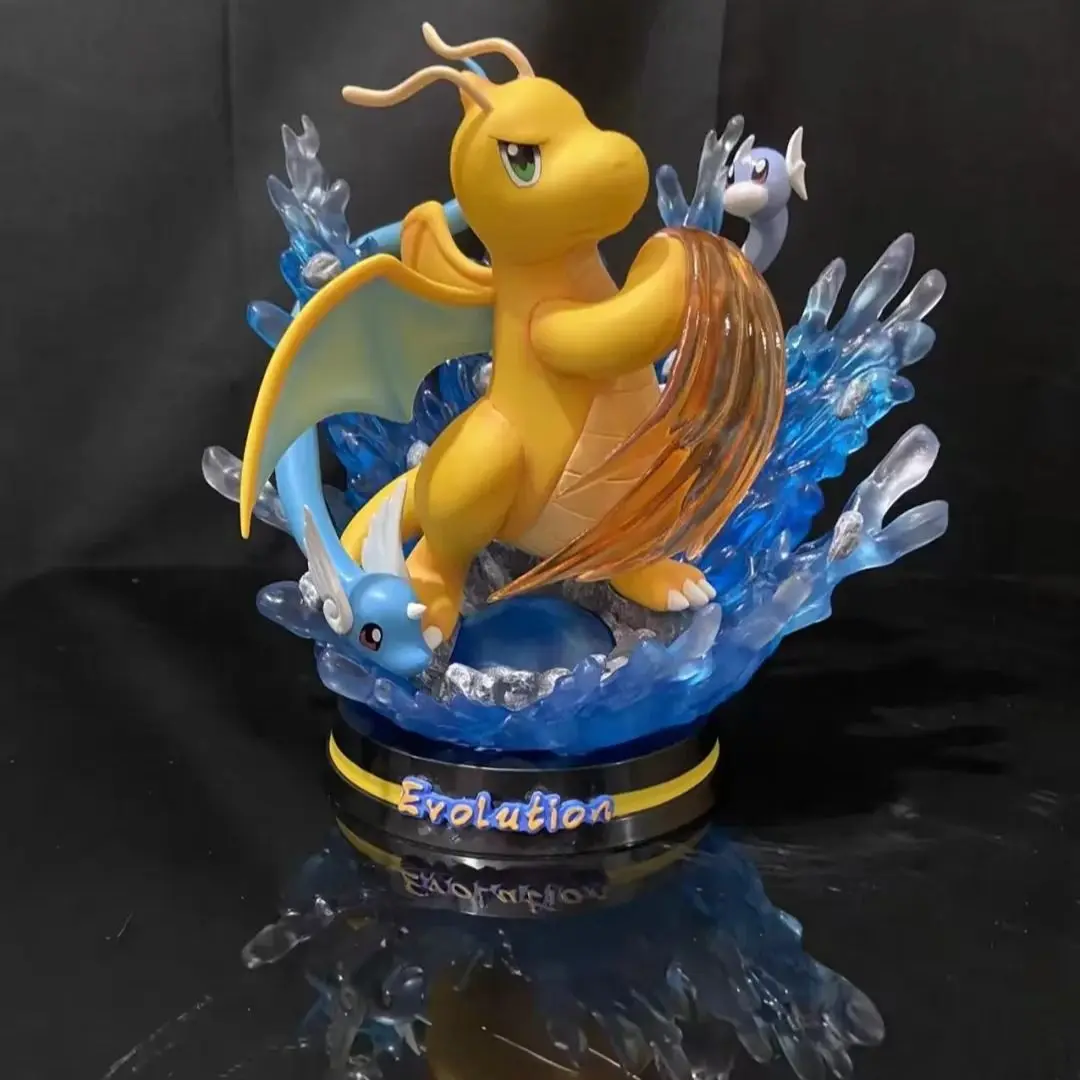 Anime-Pokemon-Dragonite-Dragonair-Draco-Dragonir-Evolution-Ver-GK-PVC ...