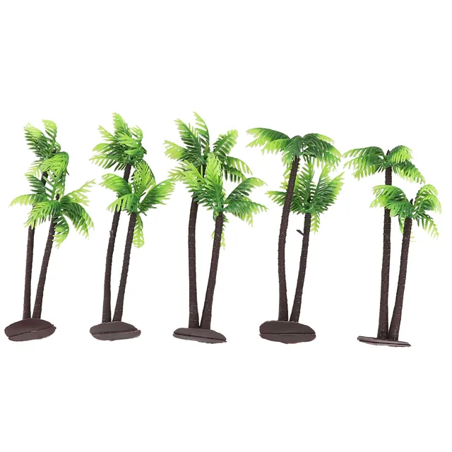 Palmeras En Miniatura Para Terrario Pequeñas Palmera De Plástico