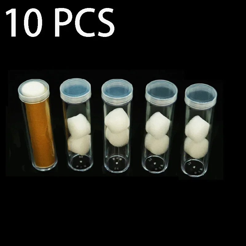 10 Pcs Plastic Coin Storage Tubes for Coin Collection Supplies Coin ...