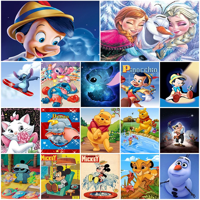 Old Disney Cartoons Characters