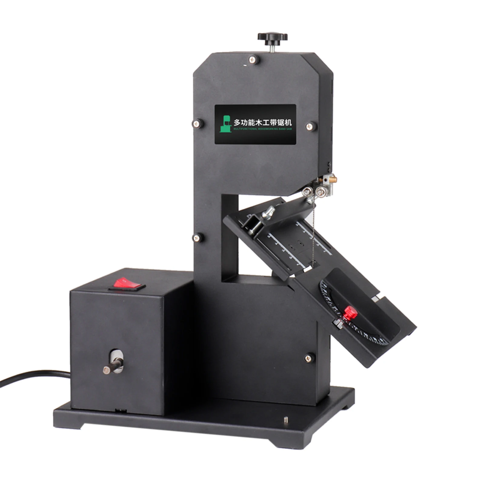 Mini Band Saw Machine 1750RPM Benchtop Band Saw Table-Saw Electric ...