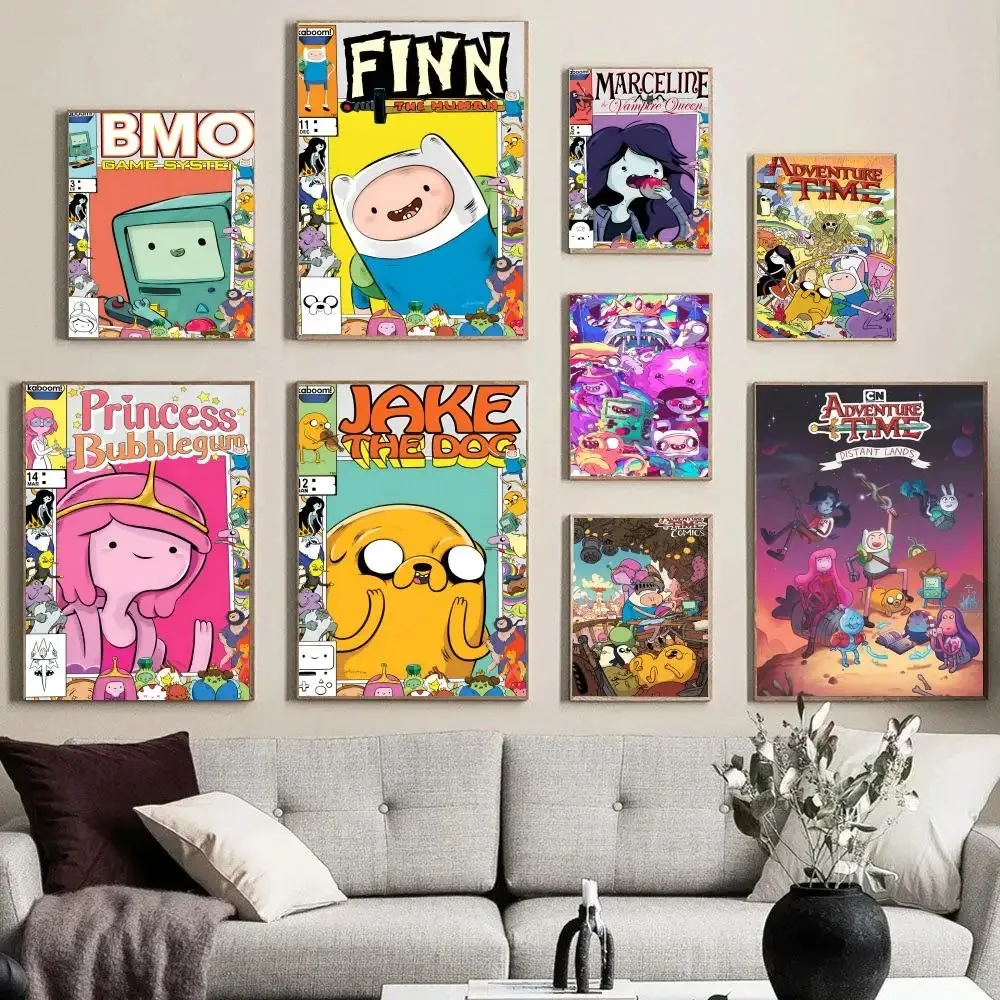 ADVENTURE-TIME-FIONNA-AND-CAKE-Classic-Vintage-Posters-Prints-Posters ...