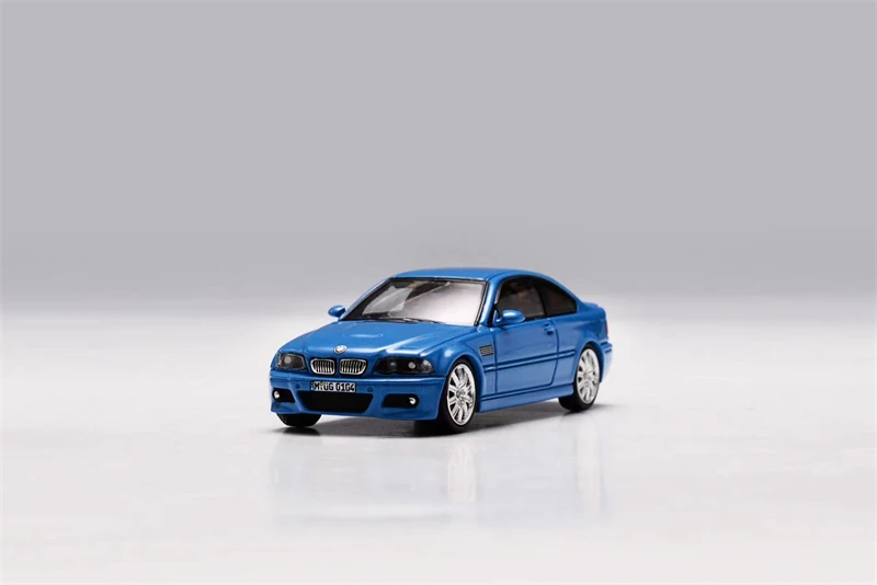 Stance-Hunters-x-Street-Weapon-1-64-E46-M3-CSL-Blue-Silver-Diecast ...
