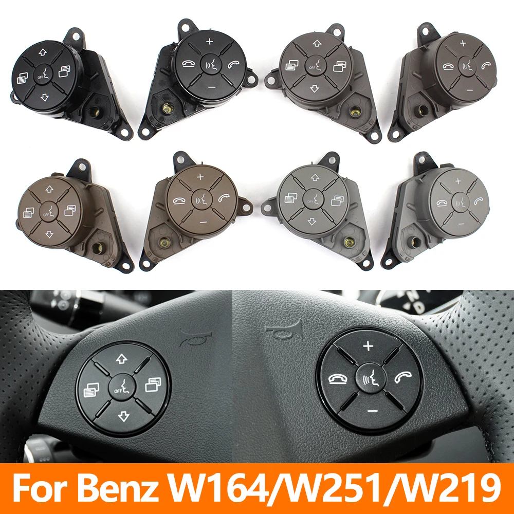 Car-Steering-Wheel-Switch-Phone-Control-Kit-Button-Assembly-For ...