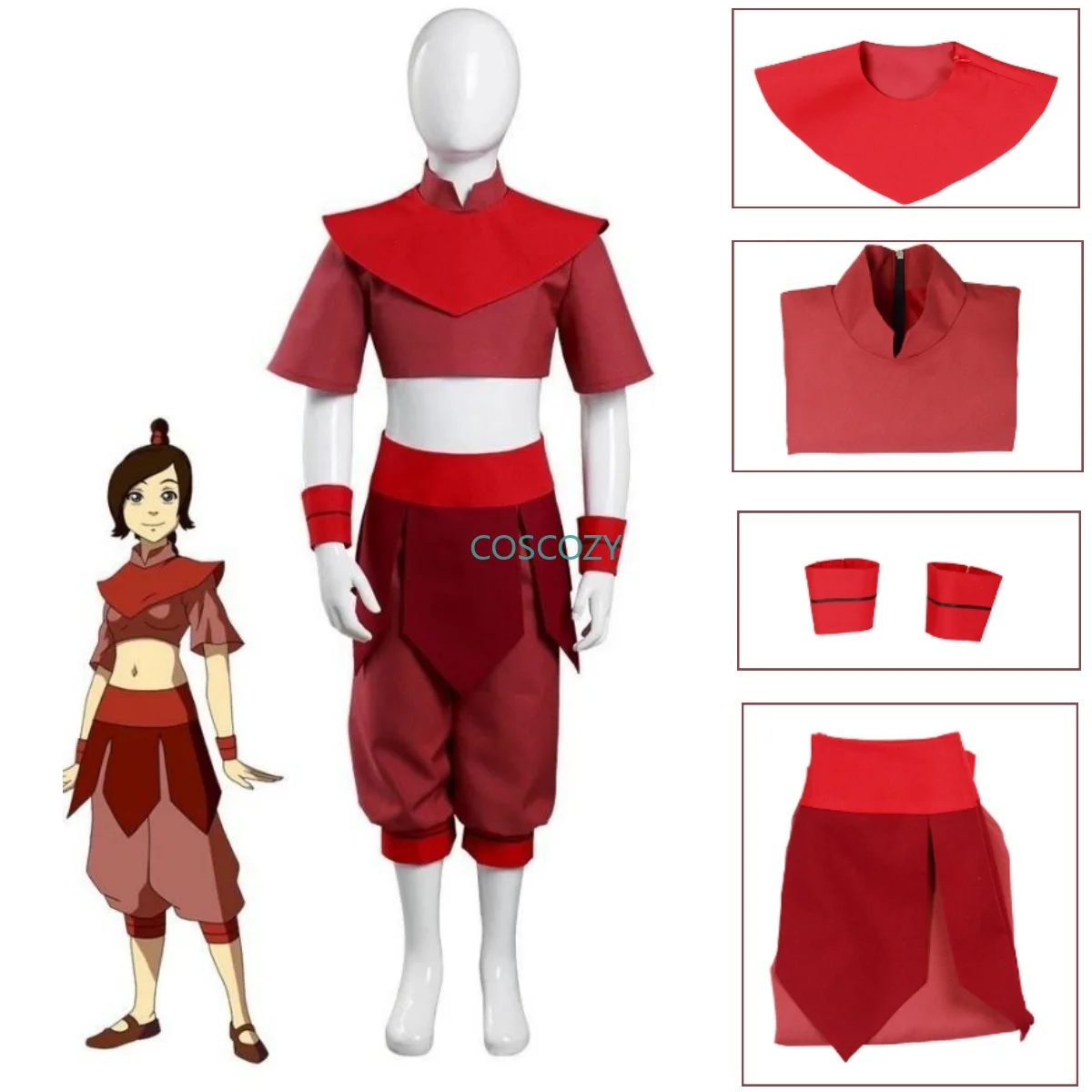 Ty-Lee-Cosplay-Costume-Anime-Avatar-The-Last-Airbender-Cosplay ...