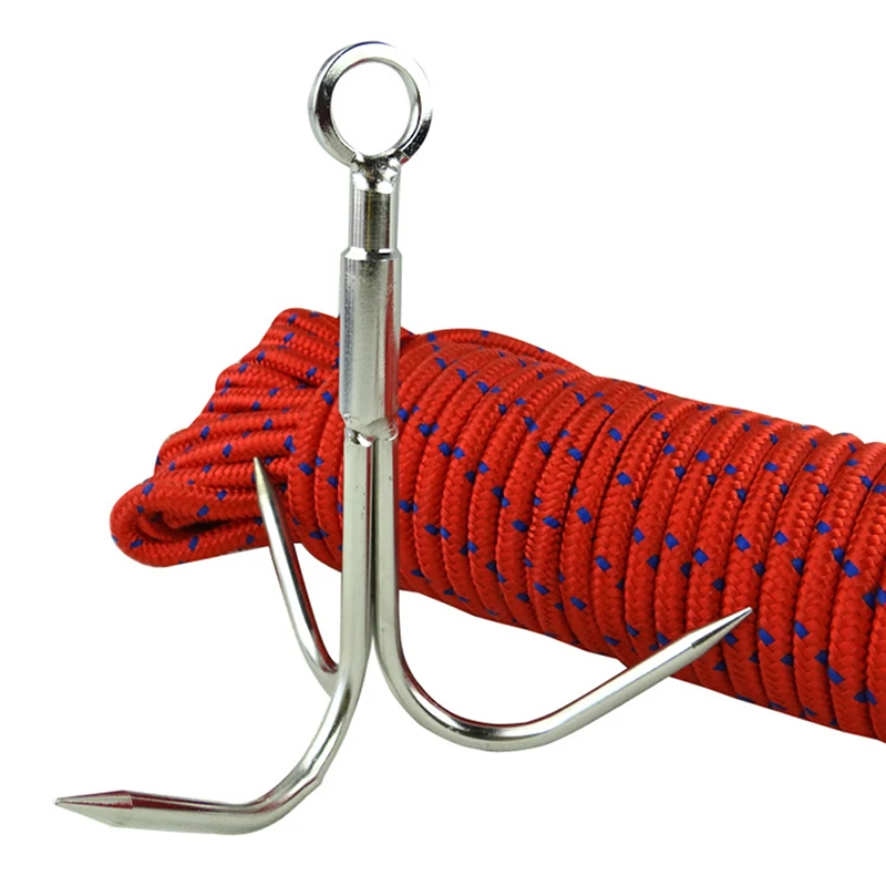Hiking-Stainless-Steel-Claw-Carabiner-Multi-functional-Climbing-Hook ...