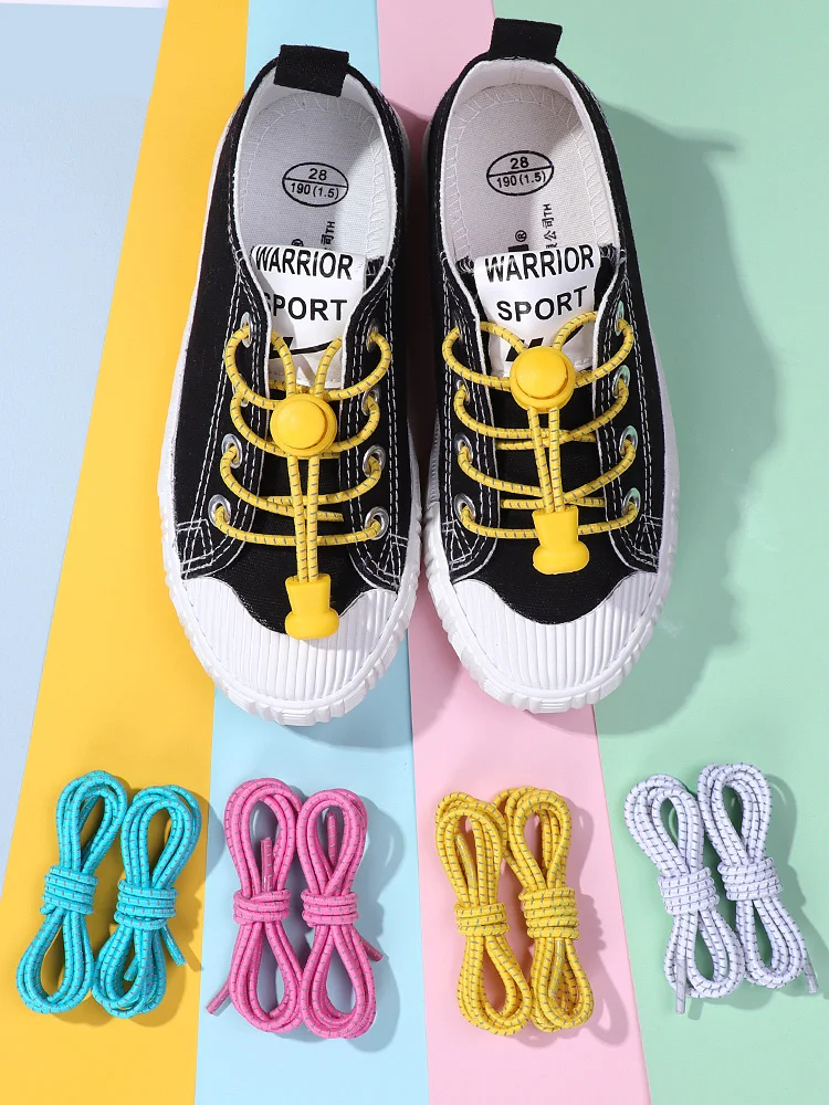 Elastic-laces-child-shoe-laces-no-tie-kids-reflective-elastic-shoelaces ...