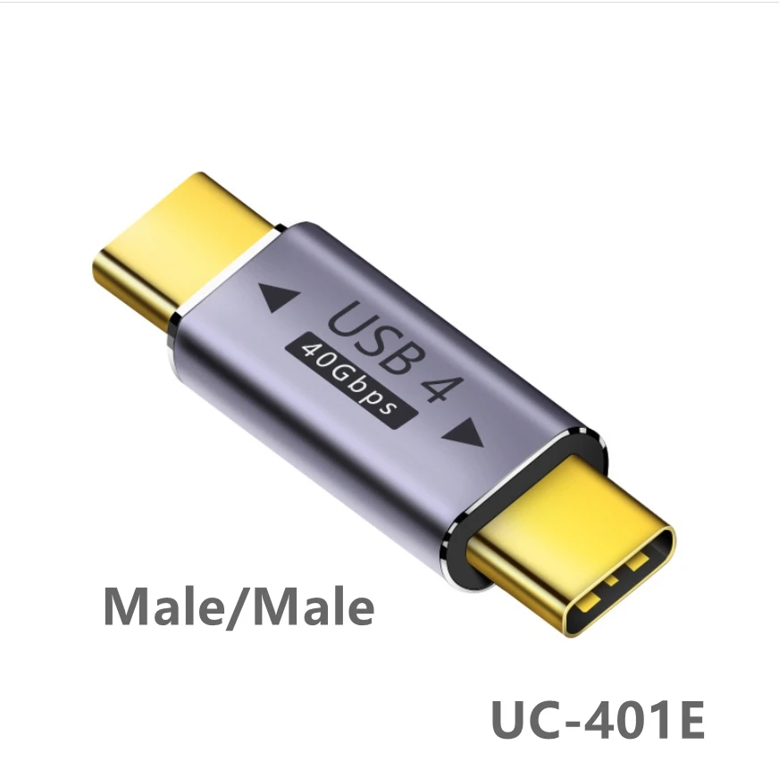 40Gbps USB 4 Type-C Female To USB4 Female Coupler USB-C Adapter ...