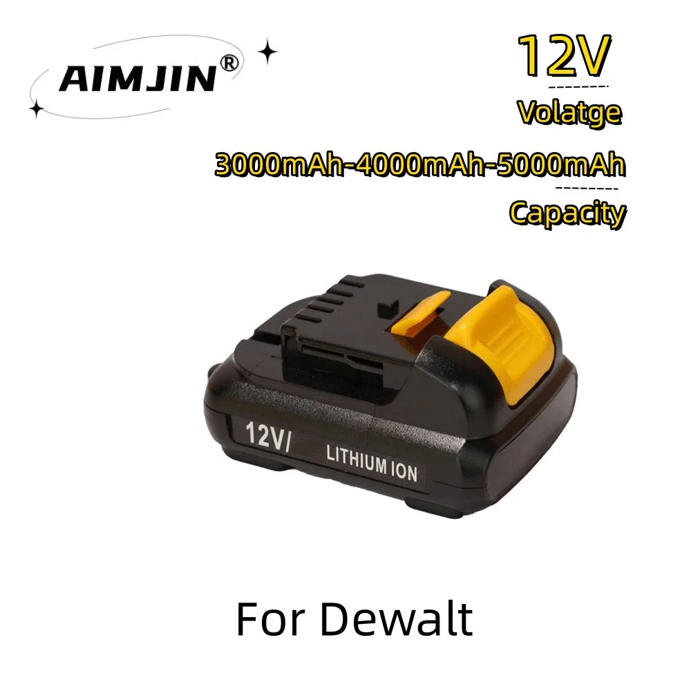12V-3Ah-4Ah-5Ah-For-DEWALT-battery-for-DCB120-DCB122-DCB124-DCB125 ...