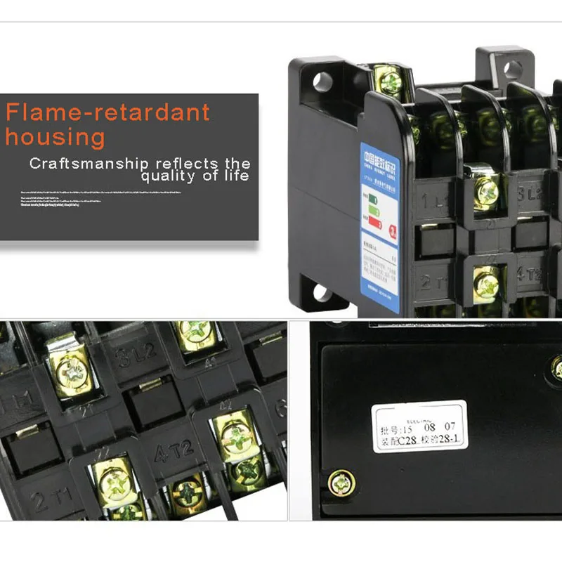 3P-10A-20A-40A-60A-100A-150A-2NO-2NC-110V-220V-380V-Din-Rail-Mounted ...