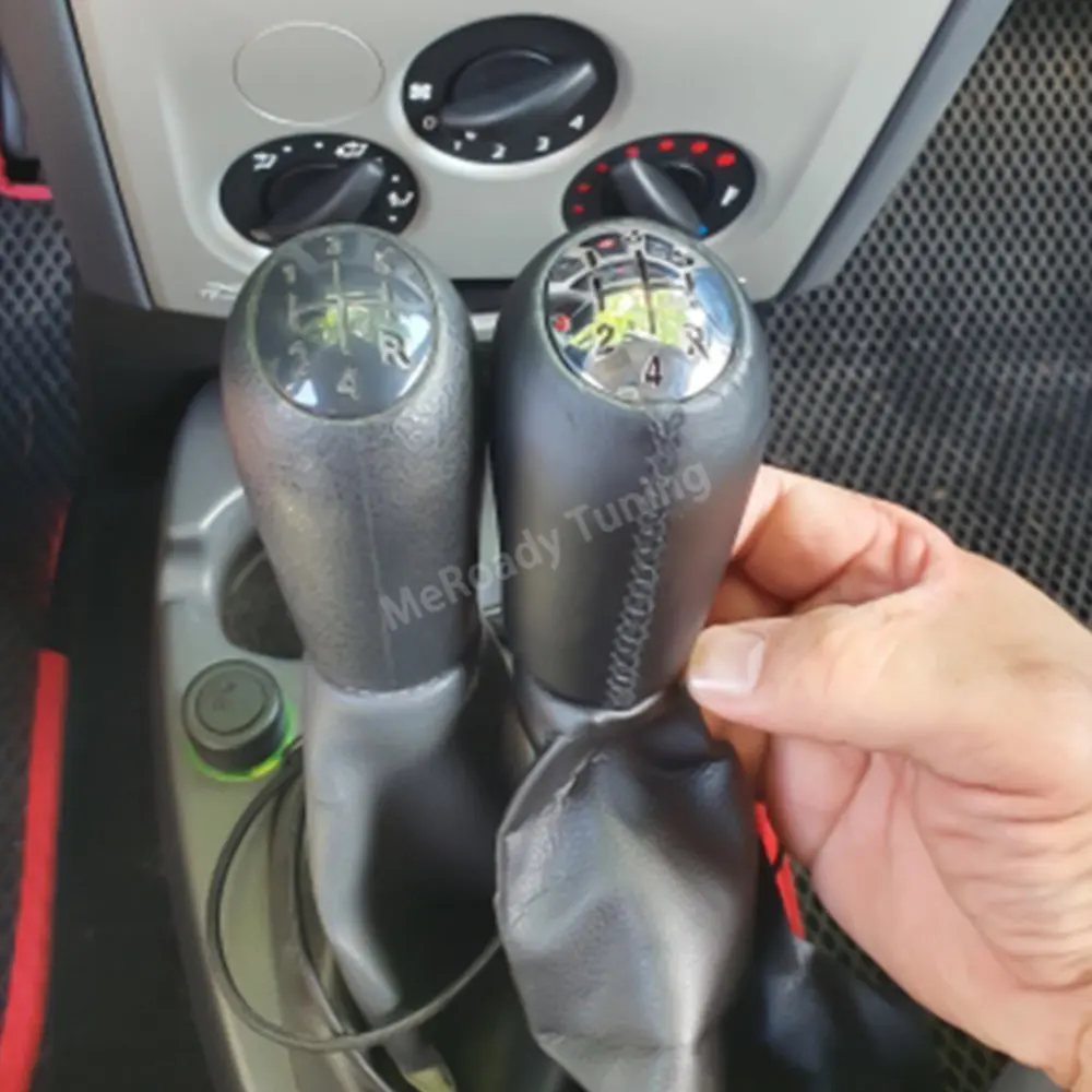 Couro-Gear-Shift-Knob-para-Carro-Handle-Gaiter-Boot-Renault-Megane-2 ...
