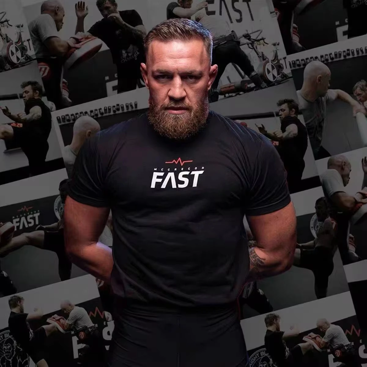 Conor-McGregor-UFC-Summer-Cotton-Short-Sleeve-Boxing-Fans-Must-Have ...