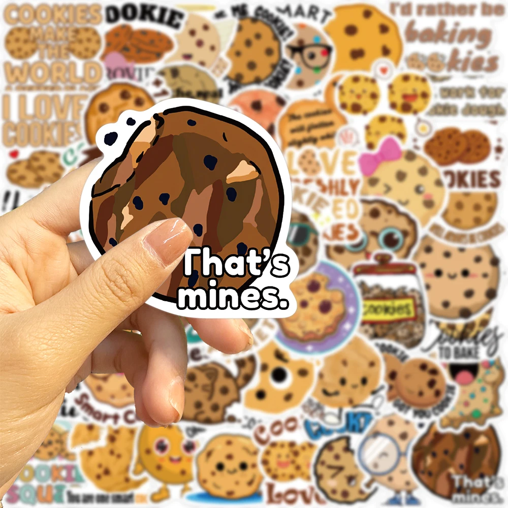 50PCS-Cookies-Scrapbook-Stickers-DIY-Diary-Laptop-Luggage-Skateboard ...