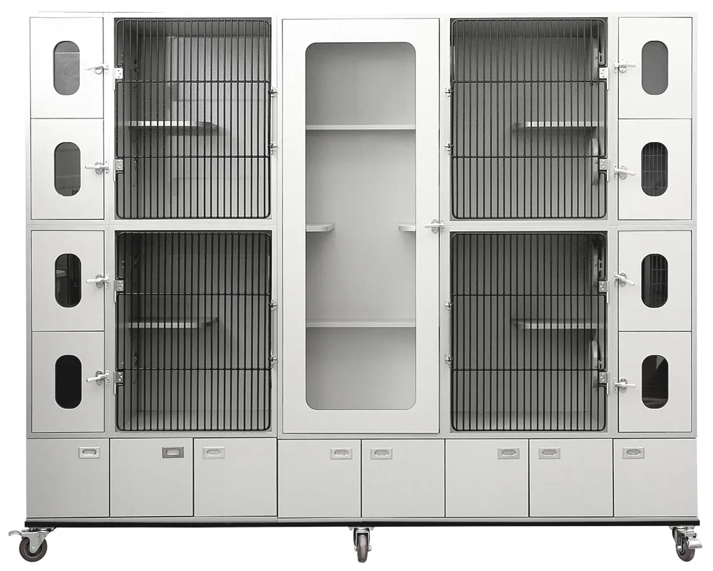 Aeolus-Cat-Condo-Cat-Cage-Wooden-Style-Professional-veterinary ...