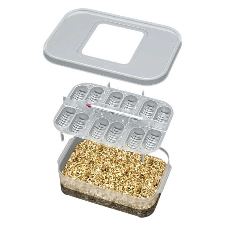 DIY-12-Grids-Hatch-Box-Snake-Lizard-Reptile-Egg-Tray-Boxes-Hatching ...
