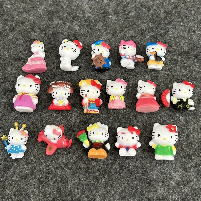 16pcs-Hello-Kitty-Mini-Dolls-Anime-Kawaii-Sanrio-Figure-DIY-Patch ...