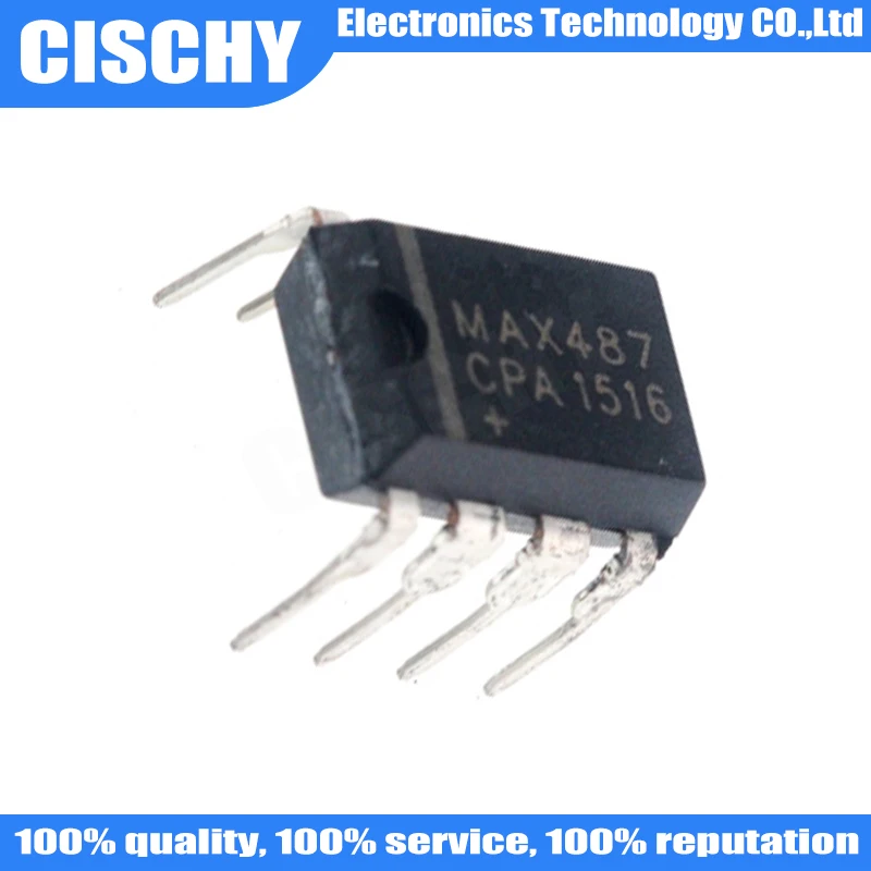 10pcs/lot MAX487 MAX487EPA MAX487CPA DIP 8 In Stock|Integrated Circuits ...