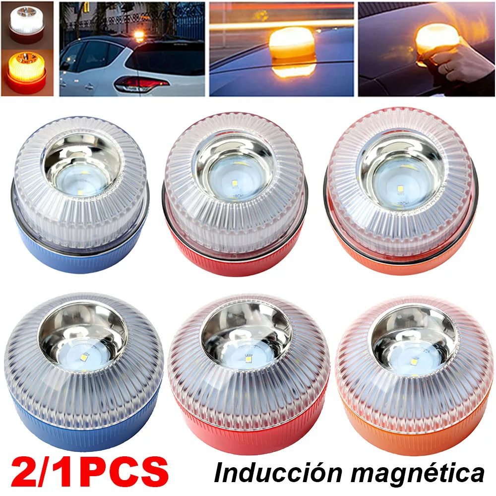 2-1PC-Car-Emergency-Light-V16-Signal-Hazard-Presenter-Flashlight ...