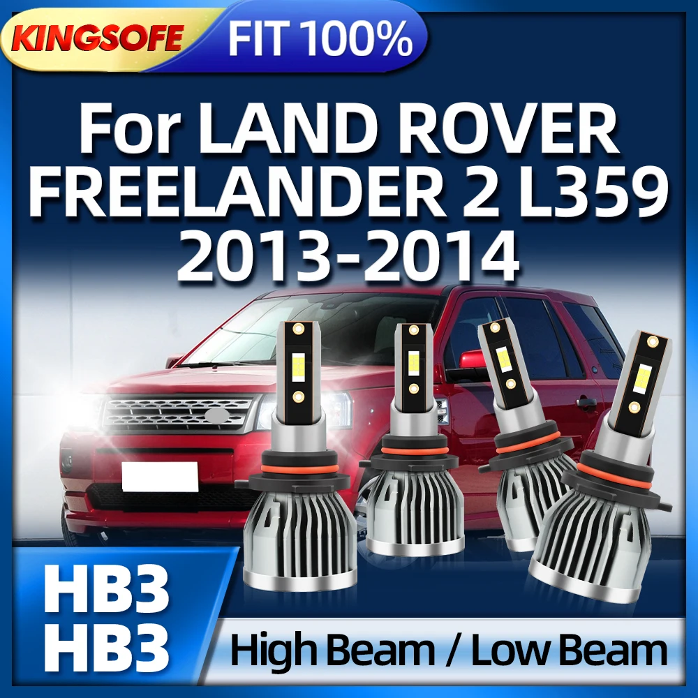 KINGSOFE-2-4Pcs-26000Lm-6000K-LED-HB3-Headlights-Bulb-Car-Lights-For ...