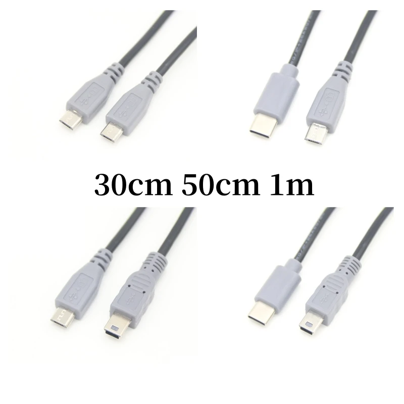 Type-c-to-Micro-USB-Mini-usb-Micor-usb-Data-Cable-ForAndroid-phone-OTG ...