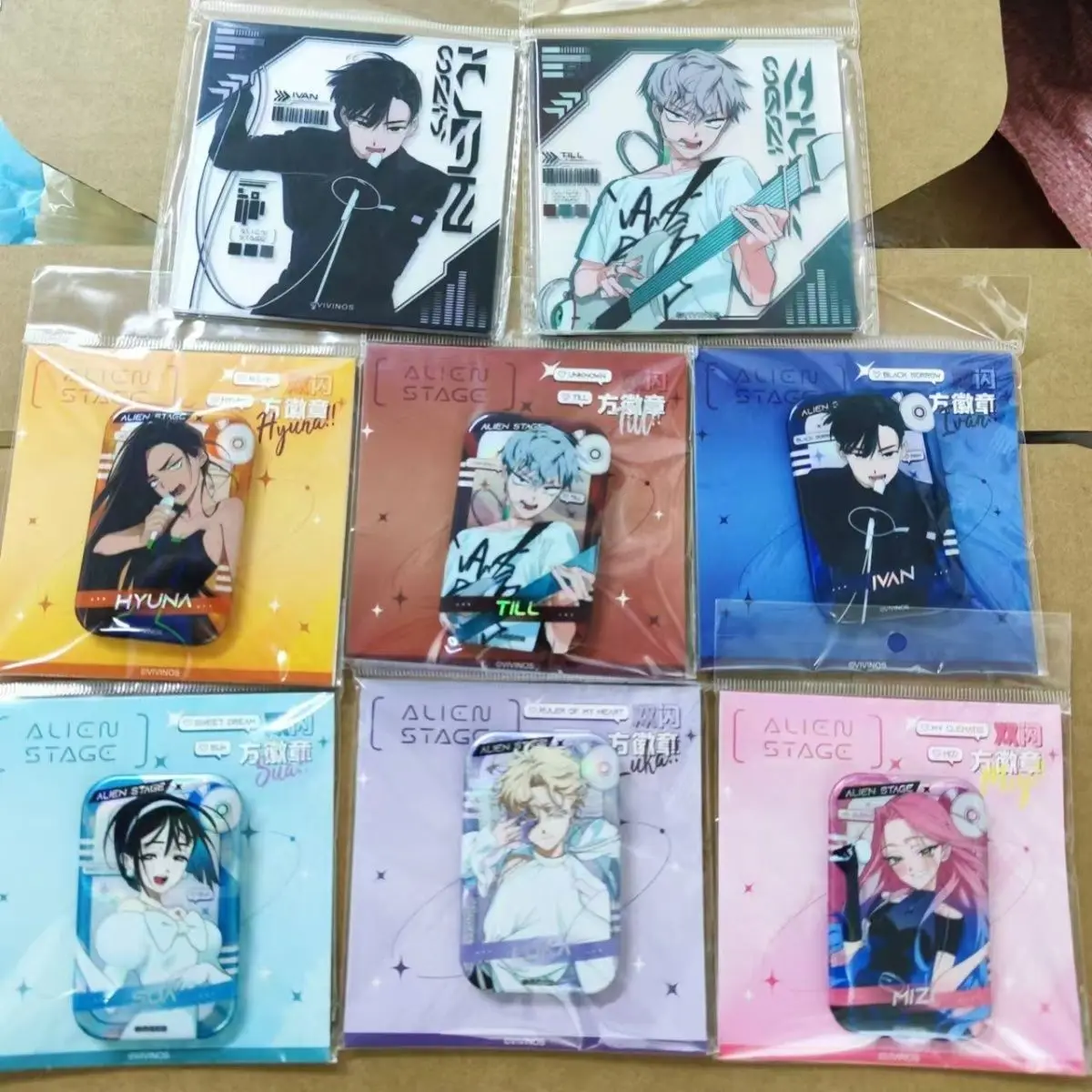 Alien-Stage-manhwa-official-original-merchandise-bandge-Glipik-Acrylic ...