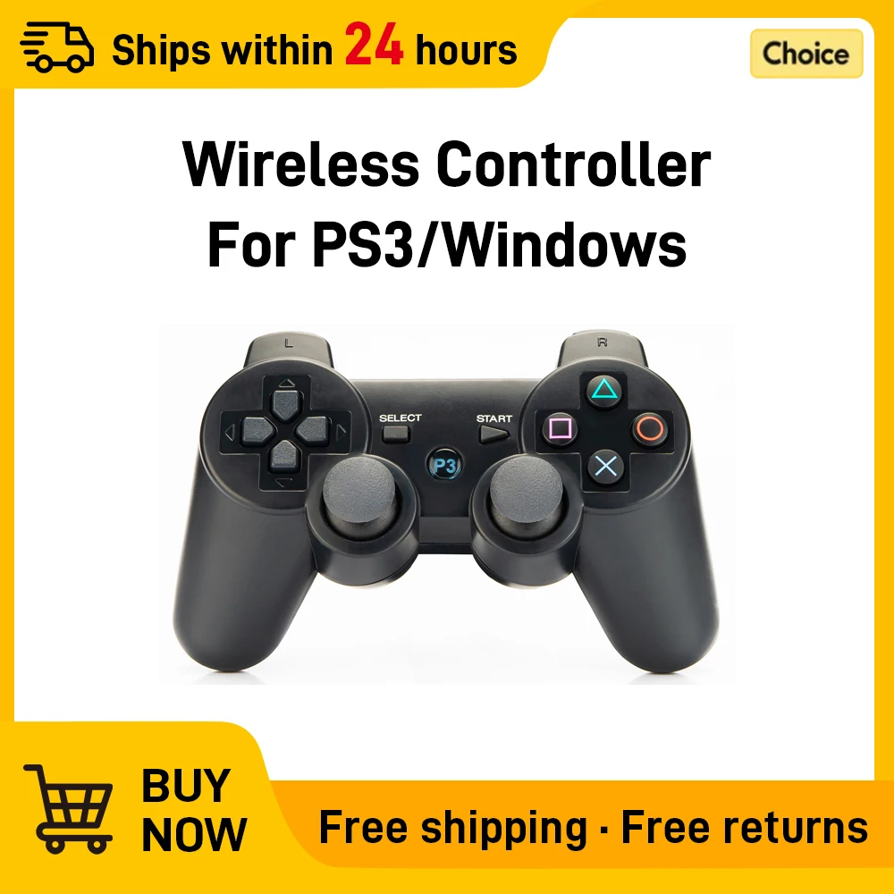 Mando-inal-mbrico-compatible-con-Bluetooth-para-Play-Station-3-Joystick ...