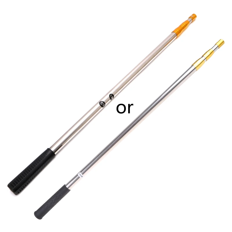 1.5/1.7/1.9m Head Ring Prong Harpoon Spear Rod Fish Dip Net Telescopic ...