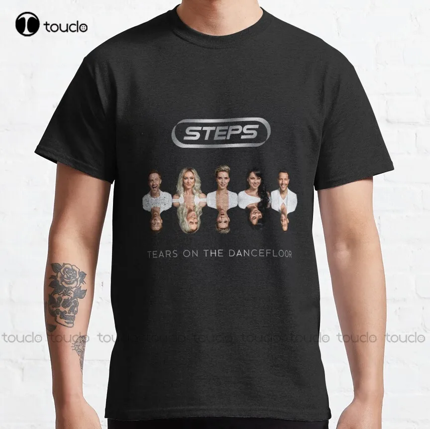 Steps Tears On The Dancefloor Album Classic T Shirt Mens Tshirts Short ...