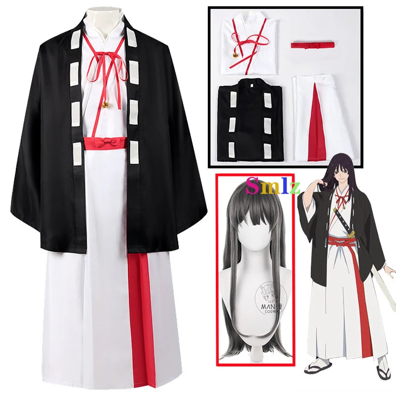 Aza Toma Cosplay Anime Hell's Paradise Jigokuraku Costume Kimono Cloak ...
